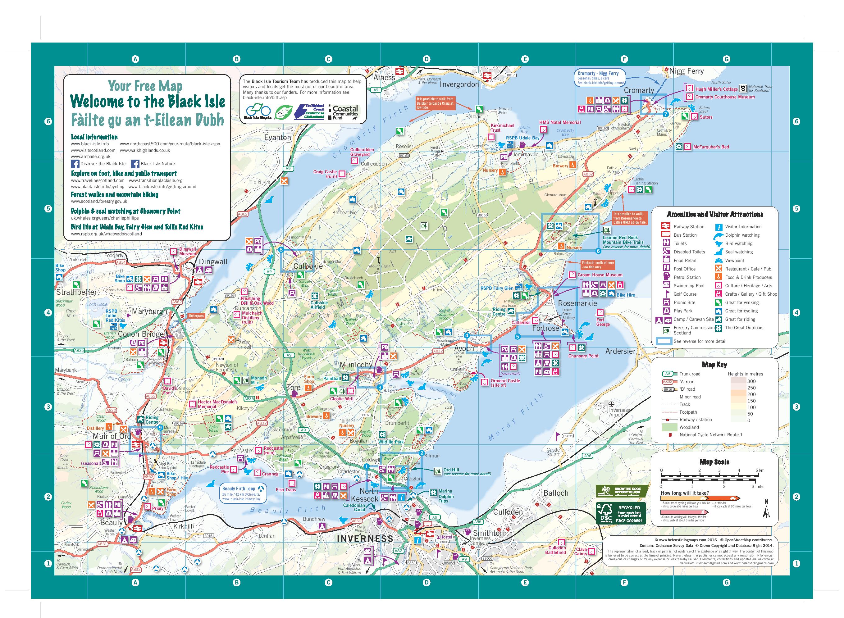 Black Isle Bicycles – Bike hire and route information on the beautiful ...